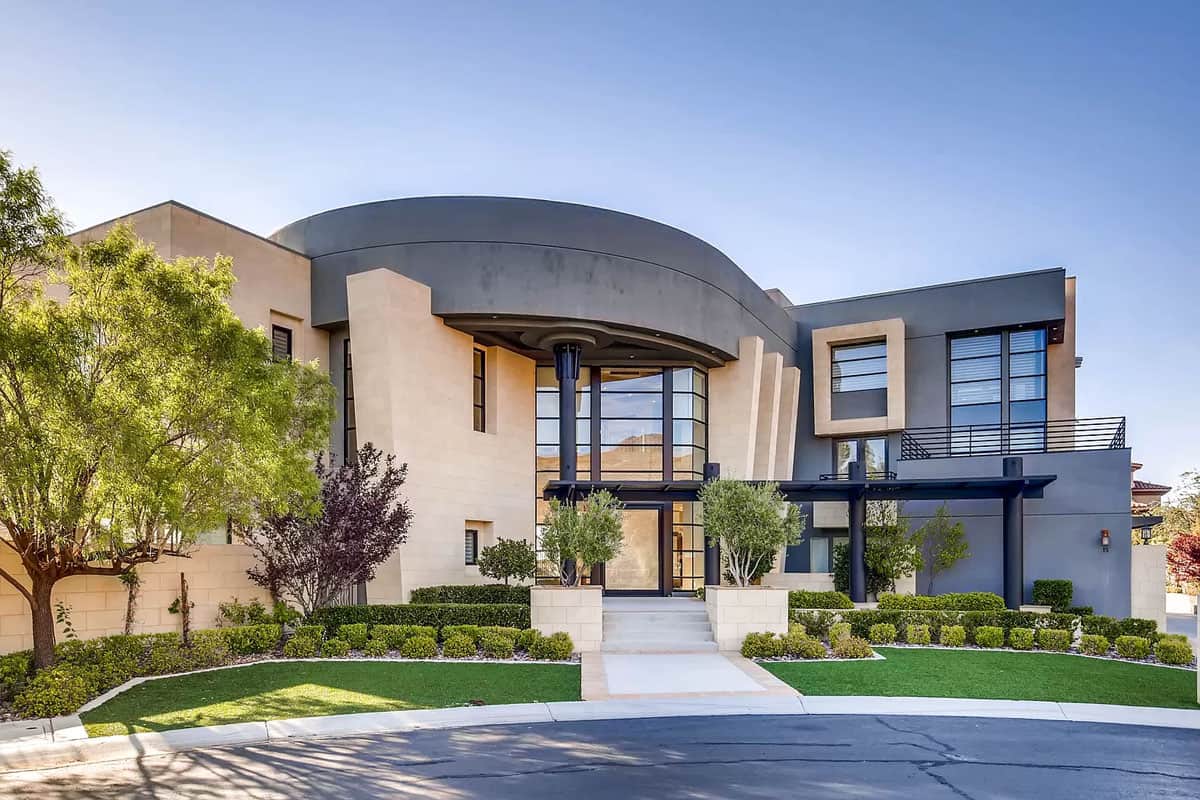 Over 10,000 Sq Ft Nevada Mansion with Views of Las Vegas Strip - Inside ...