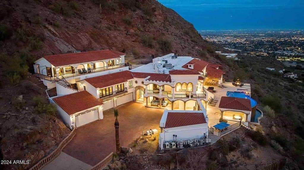 3.5-Acre Estate on The Side of Camelback Mountain in Phoenix, Arizona ...