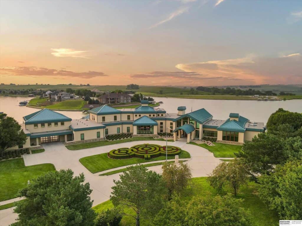 Experience the Extraordinary with this Custom Lakeside Mansion in ...